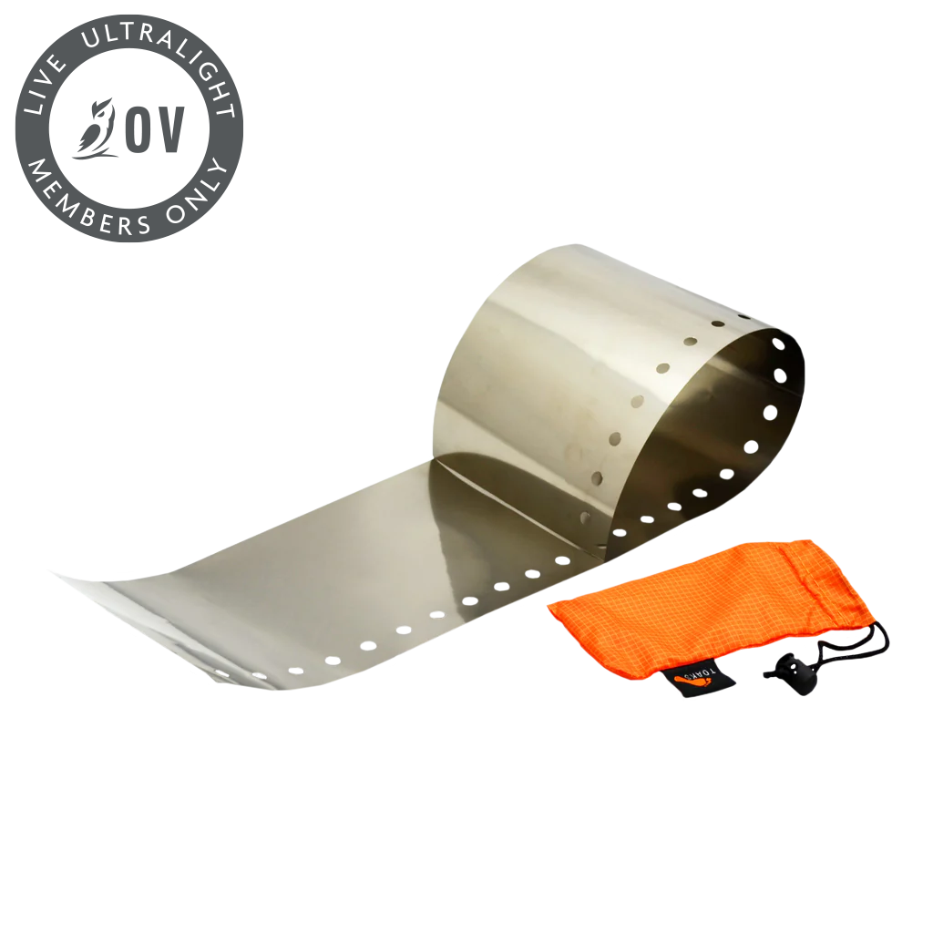 TOAKS Titanium Windscreen – OutdoorVitals